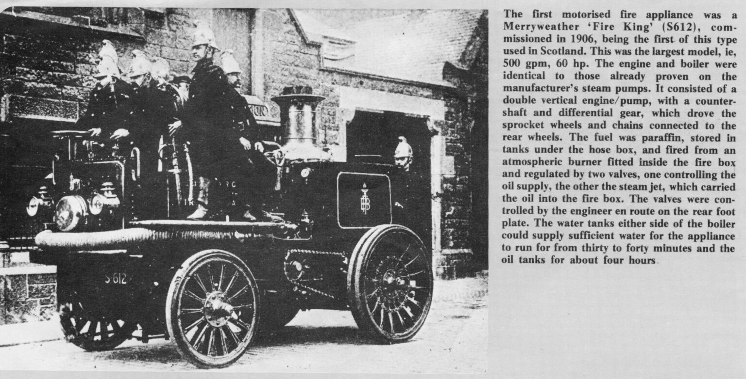 It started here - Museum of Scottish Fire Heritage