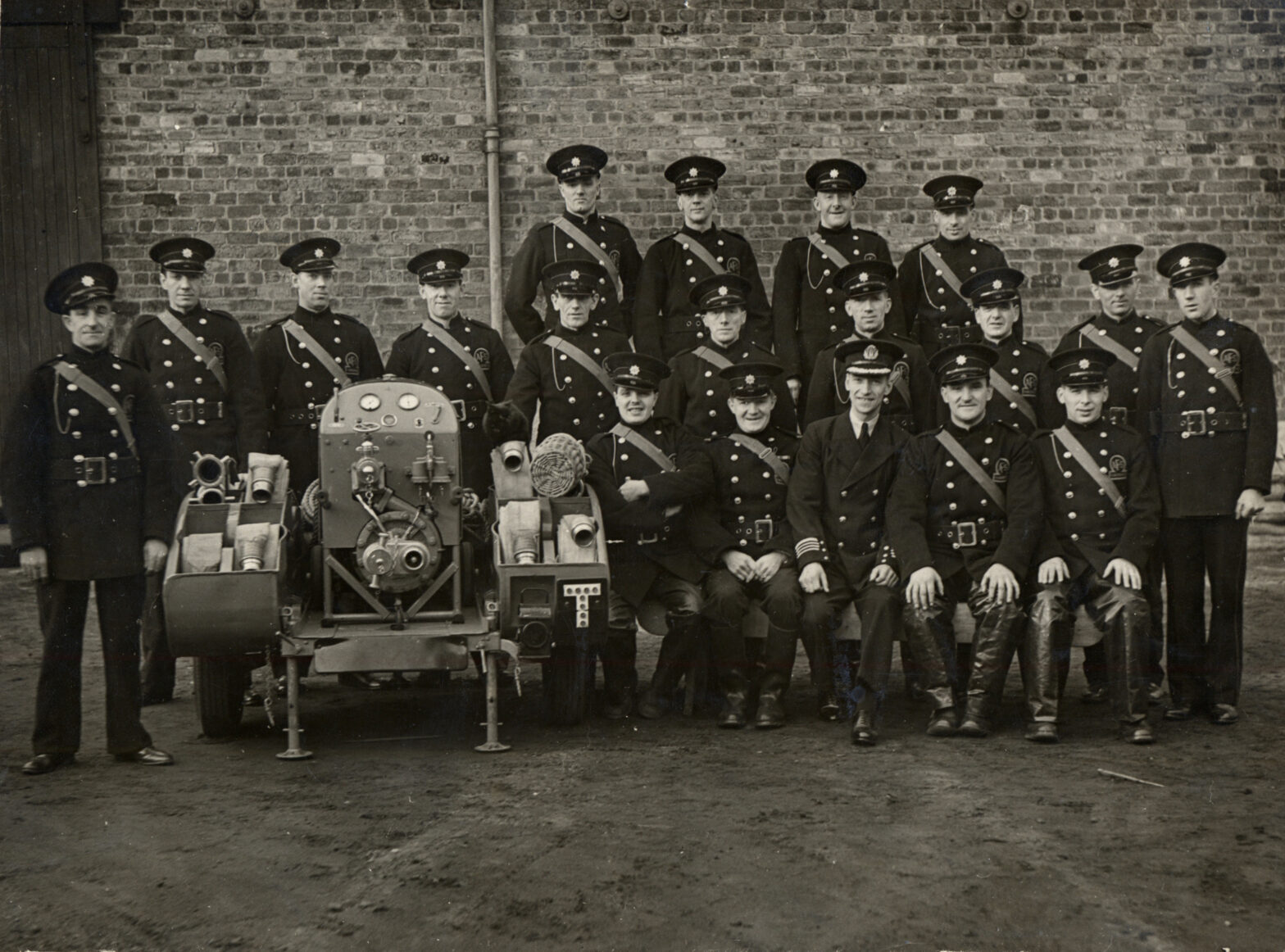 Auxiliary Fire Service at McDonald Road Fire Station - Museum of ...
